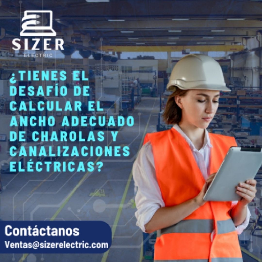 Módulo para selección de charolas y canalizaciones. - Sizer Electric